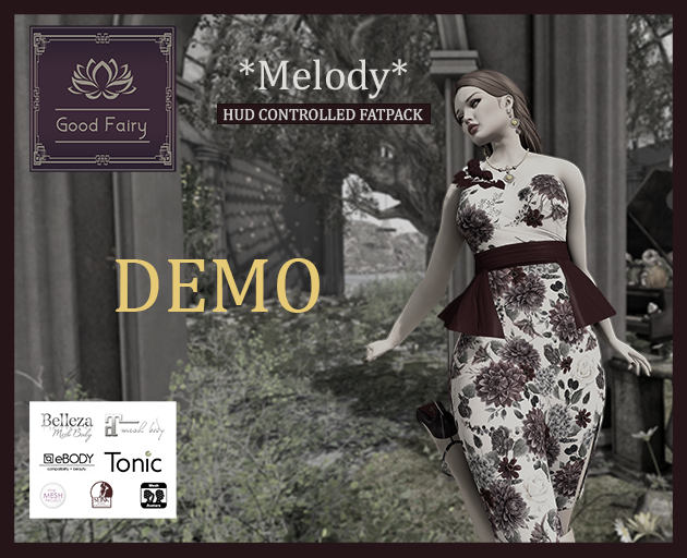 Second Life Marketplace - [Good Fairy] - Melody {Dress} *DEMO*